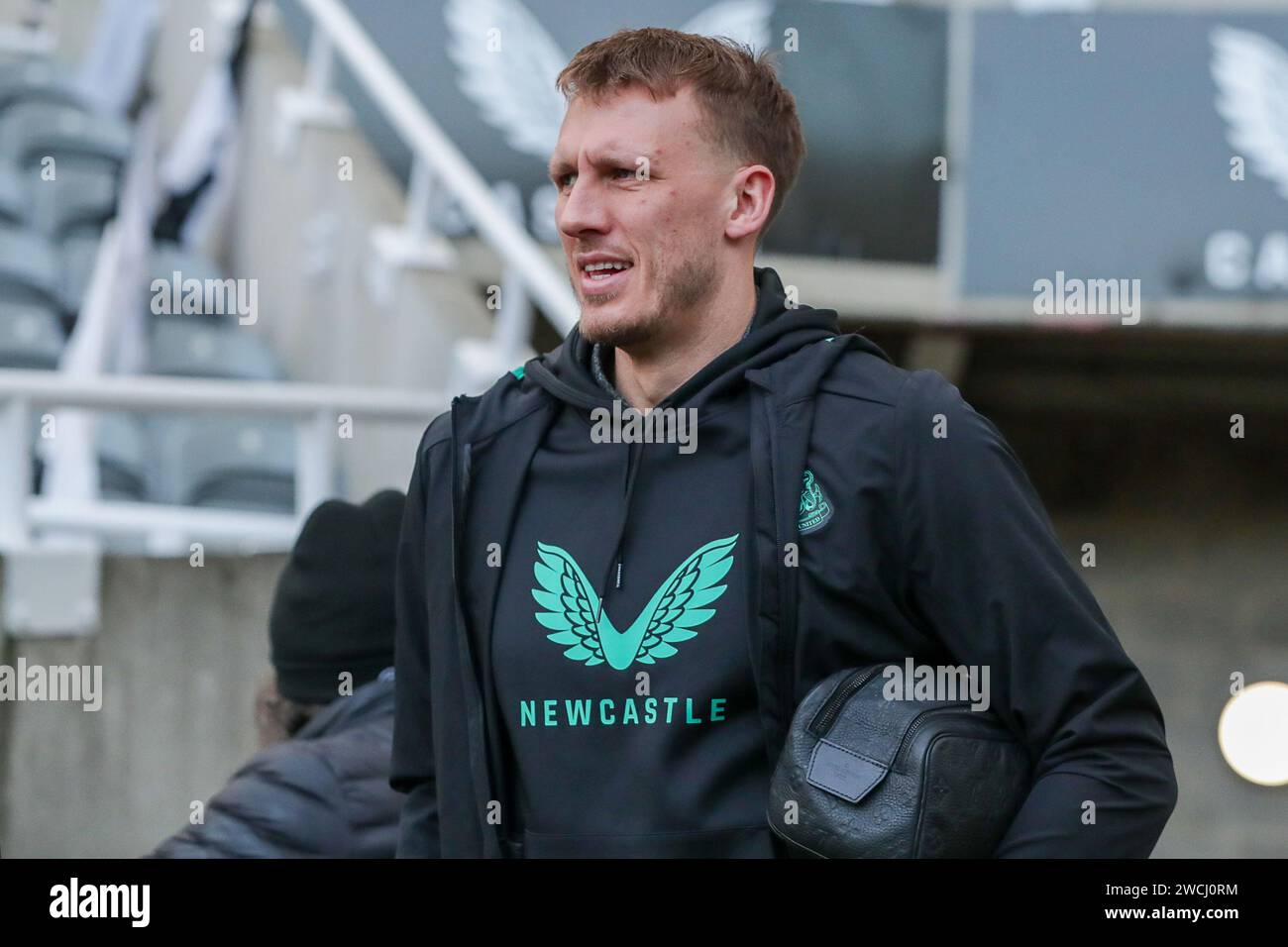 Dan Burn of Newcastle - Newcastle United v Manchester City, Premier ...
