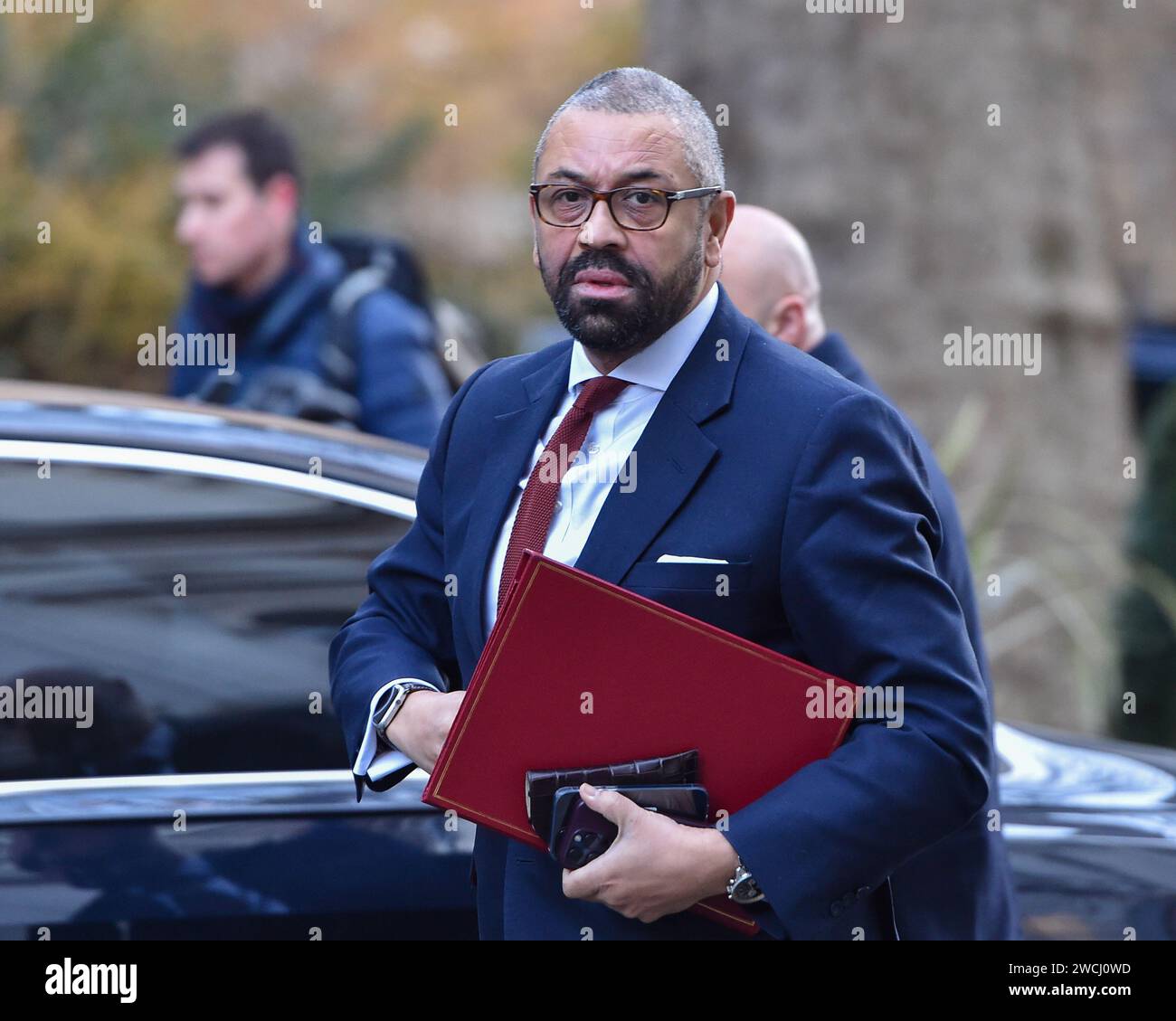 London, England, UK. 16th Jan, 2024. Home Secretary JAMES CLEVERLY ...