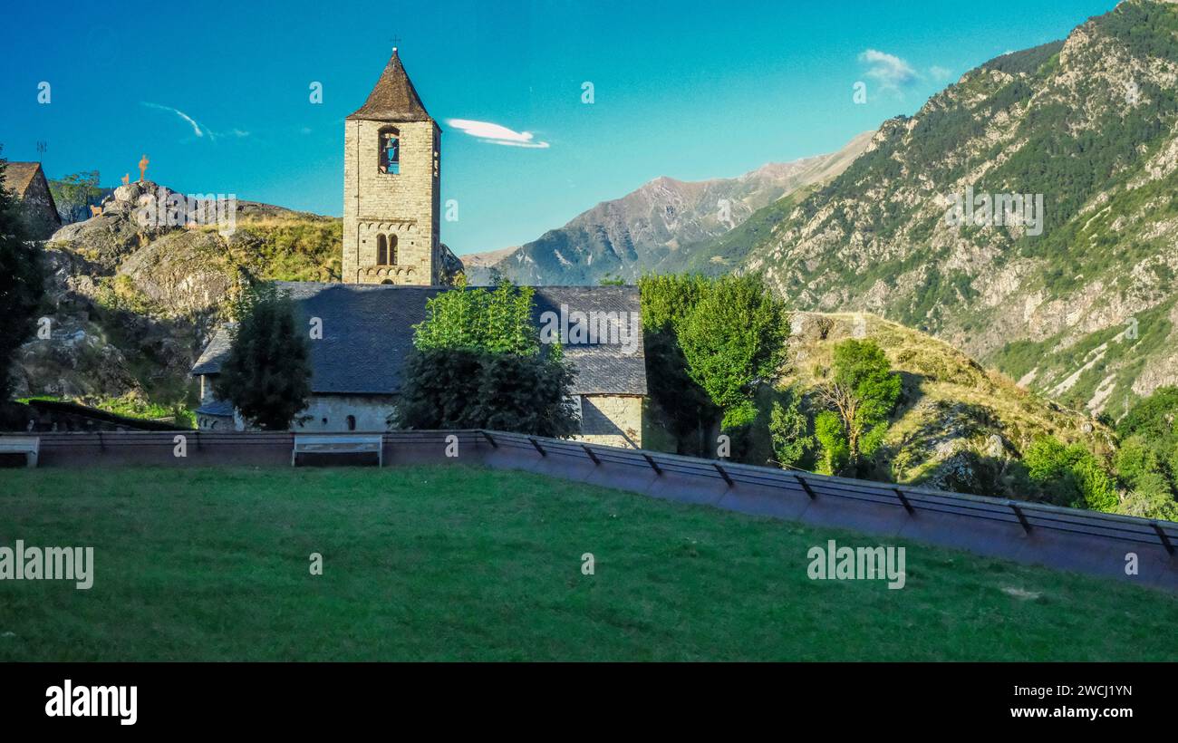 Boi, Aran Valley, Spain, Europe, forests, rivers, waterfalls, mountains ...