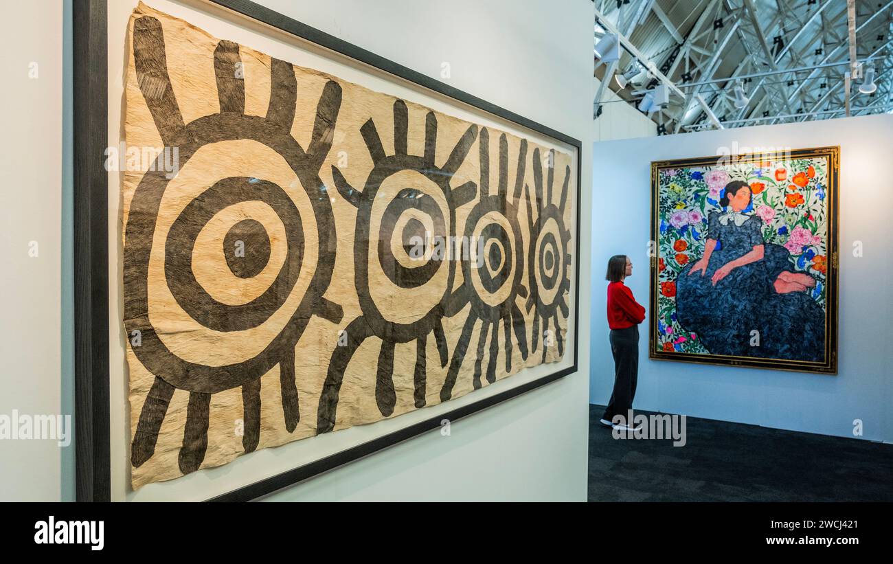 London, UK. 16th Jan, 2024. Bojo e Sore, 2020, by Ilma Ugiobari and ...