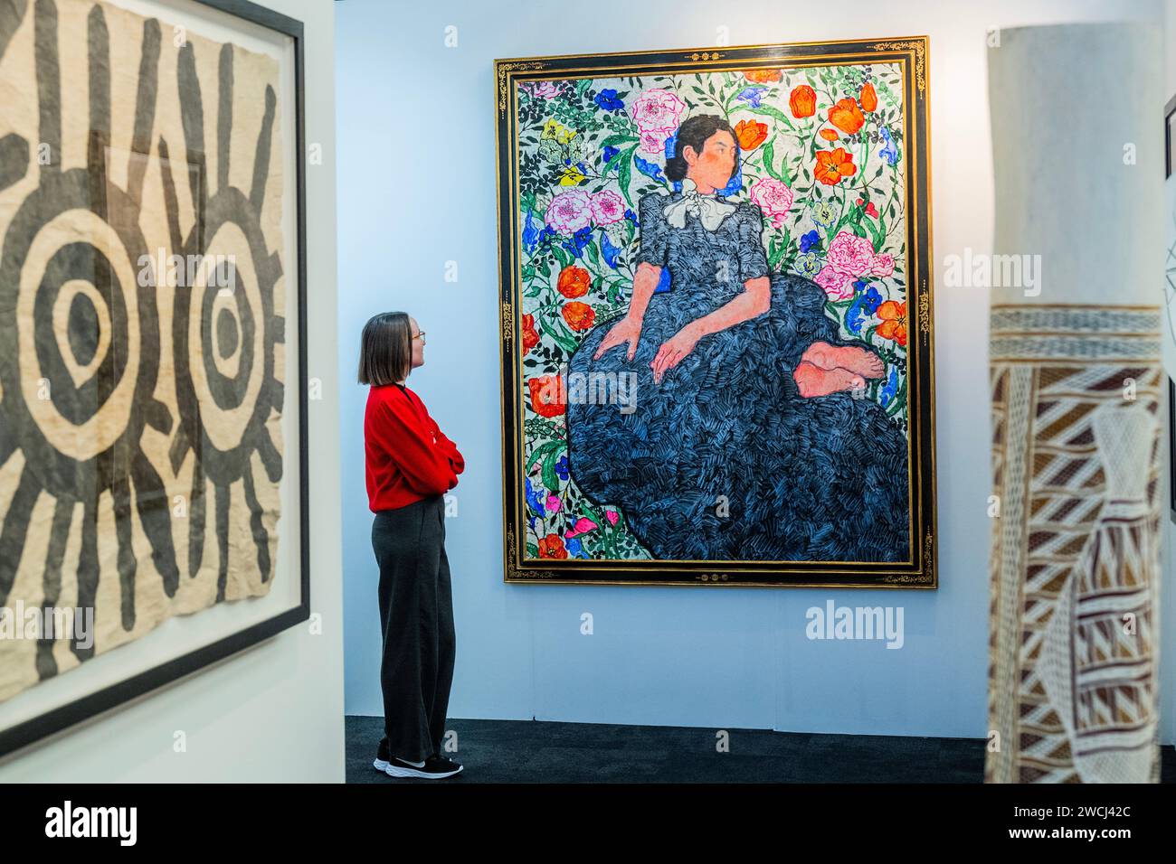 London, UK. 16th Jan, 2024. Bojo e Sore, 2020, by Ilma Ugiobari and ...