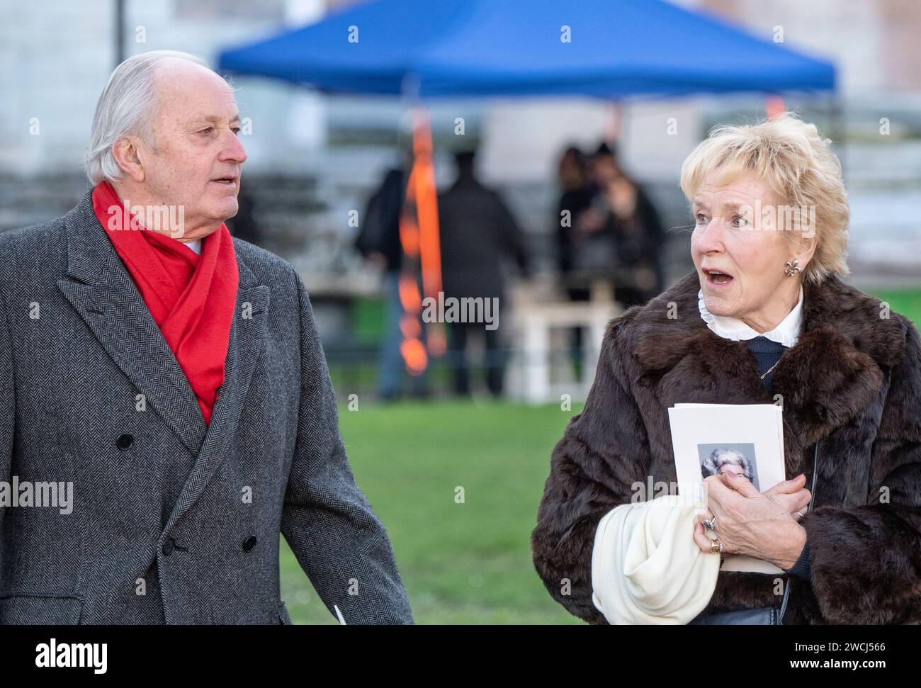 London, UK. 16th Jan, 2024. Memorial service for former speaker of the ...