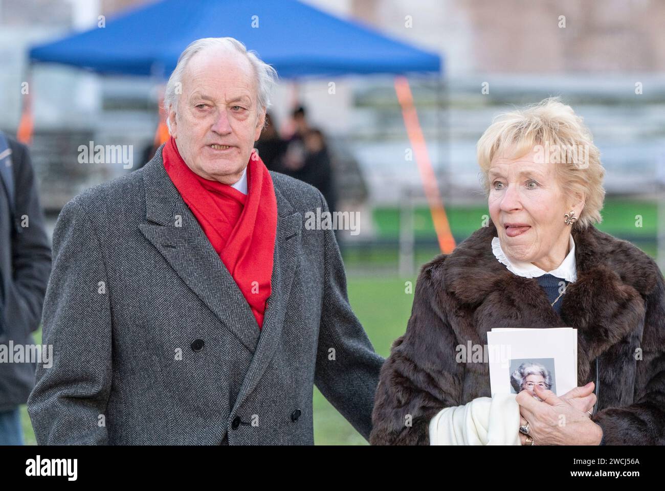 London, UK. 16th Jan, 2024. Memorial service for former speaker of the ...