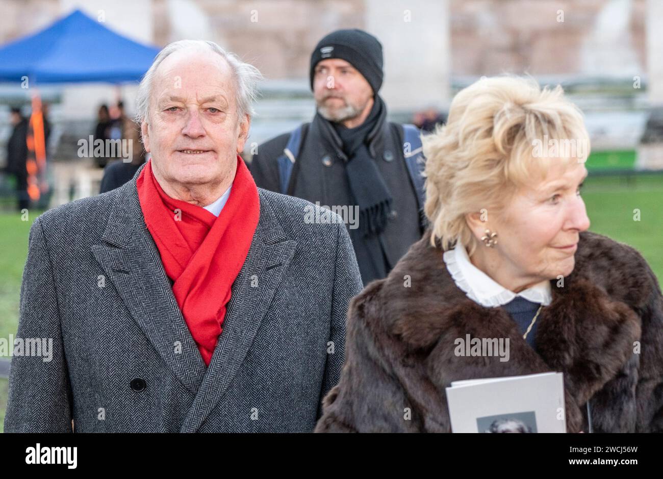 London, UK. 16th Jan, 2024. Memorial service for former speaker of the ...