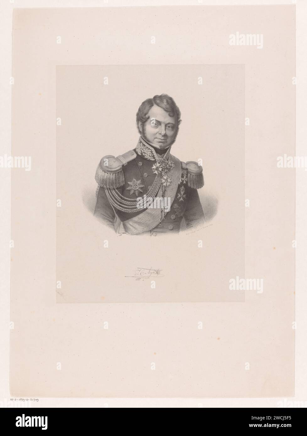 Portrait of Julius Constantijn Rijk, Anonymous, Royal Dutch Stone ...