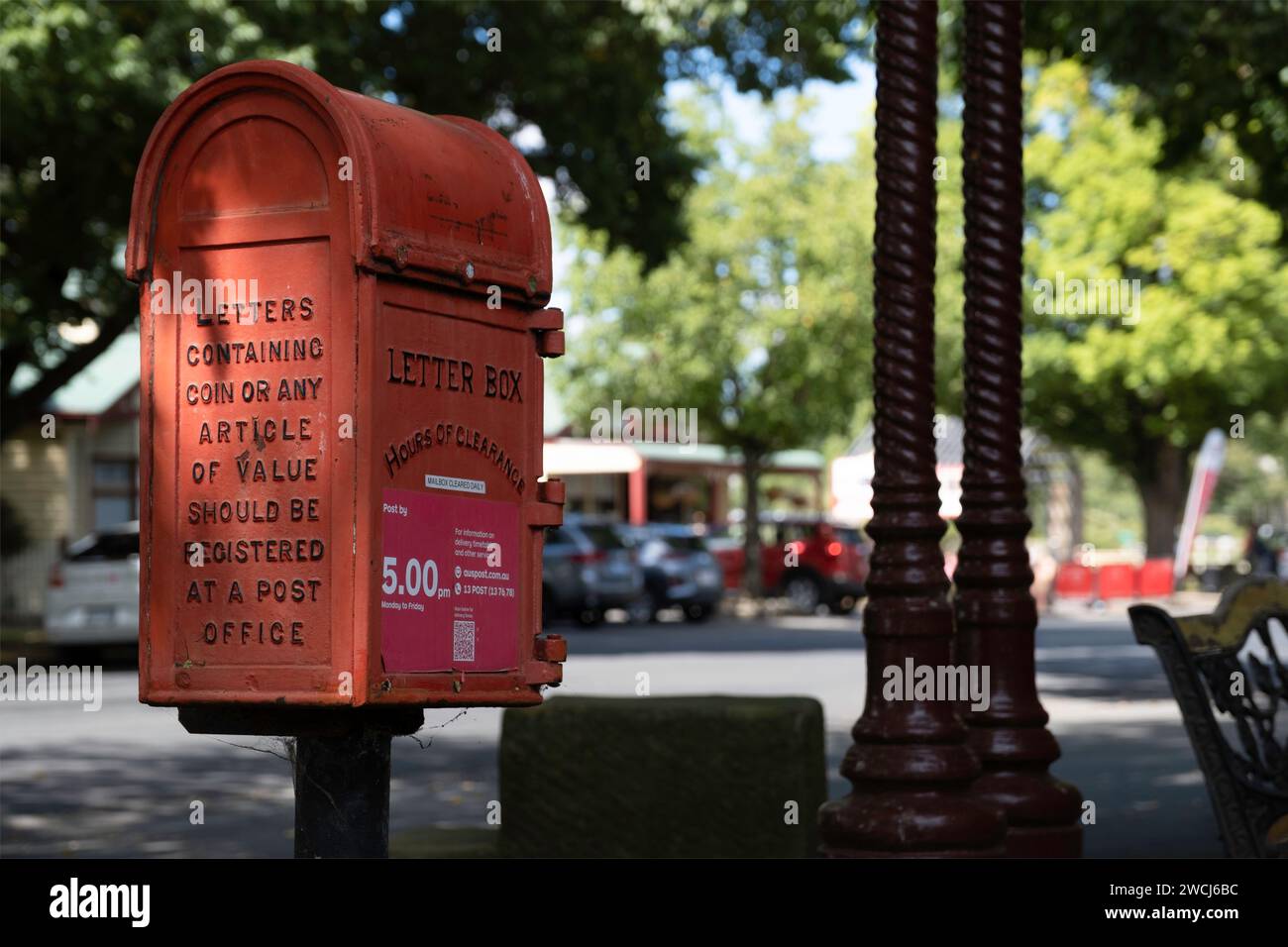 Australia post letter box hi-res stock photography and images - Alamy