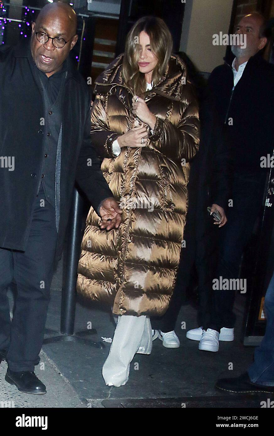 New York, NY, USA. 15th Jan, 2024. Sofia Vergara seen leaving a ...
