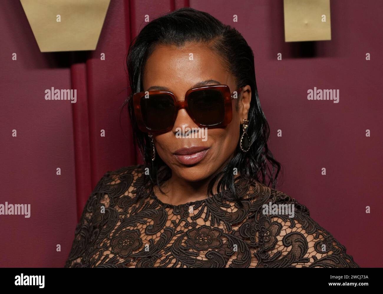 Los Angeles, USA. 15th Jan, 2024. Karen Pittman arrives at the Apple TV ...