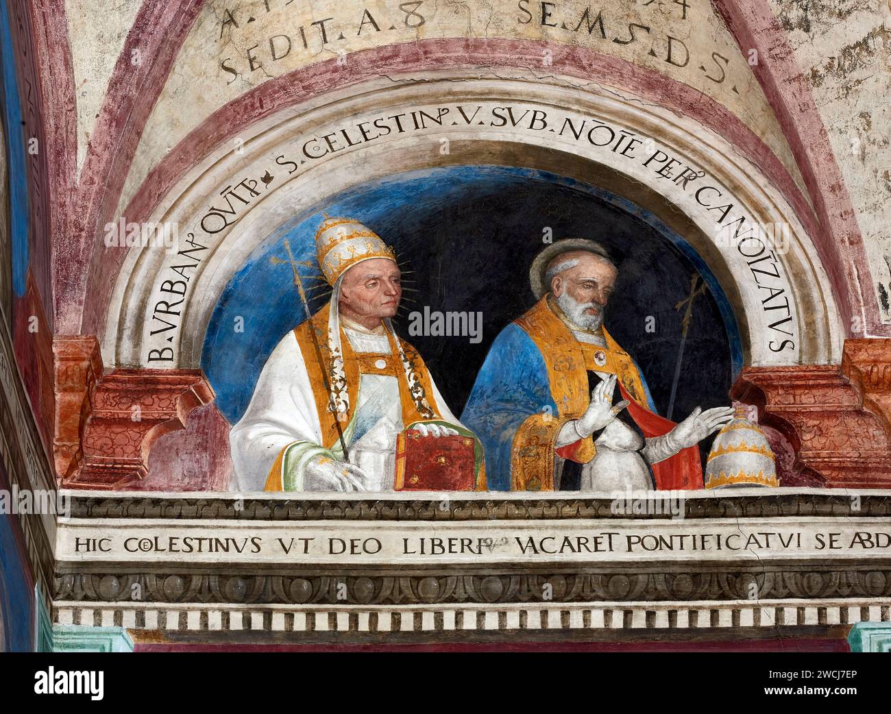 Papa san celestino hi-res stock photography and images - Alamy