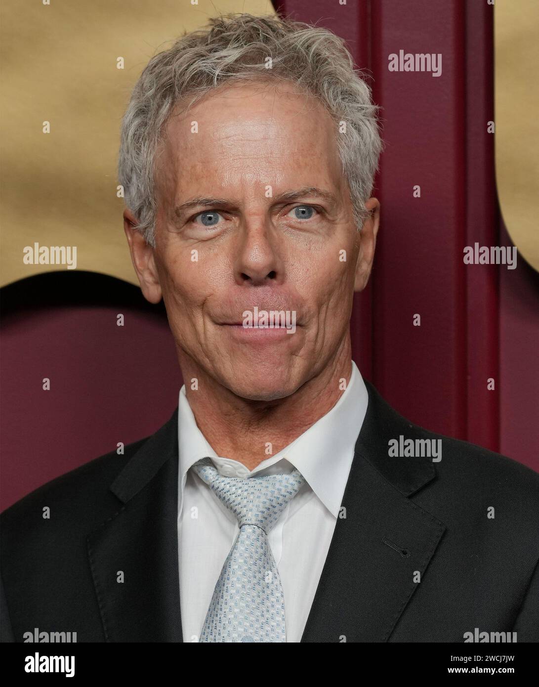 Greg Germann arrives at the Apple TV+'s Primetime Emmy Party held at ...