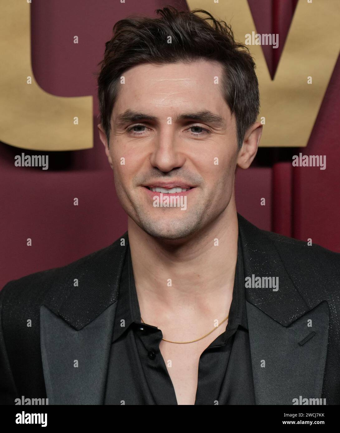 Phil Dunster arrives at the Apple TV+'s Primetime Emmy Party held at ...