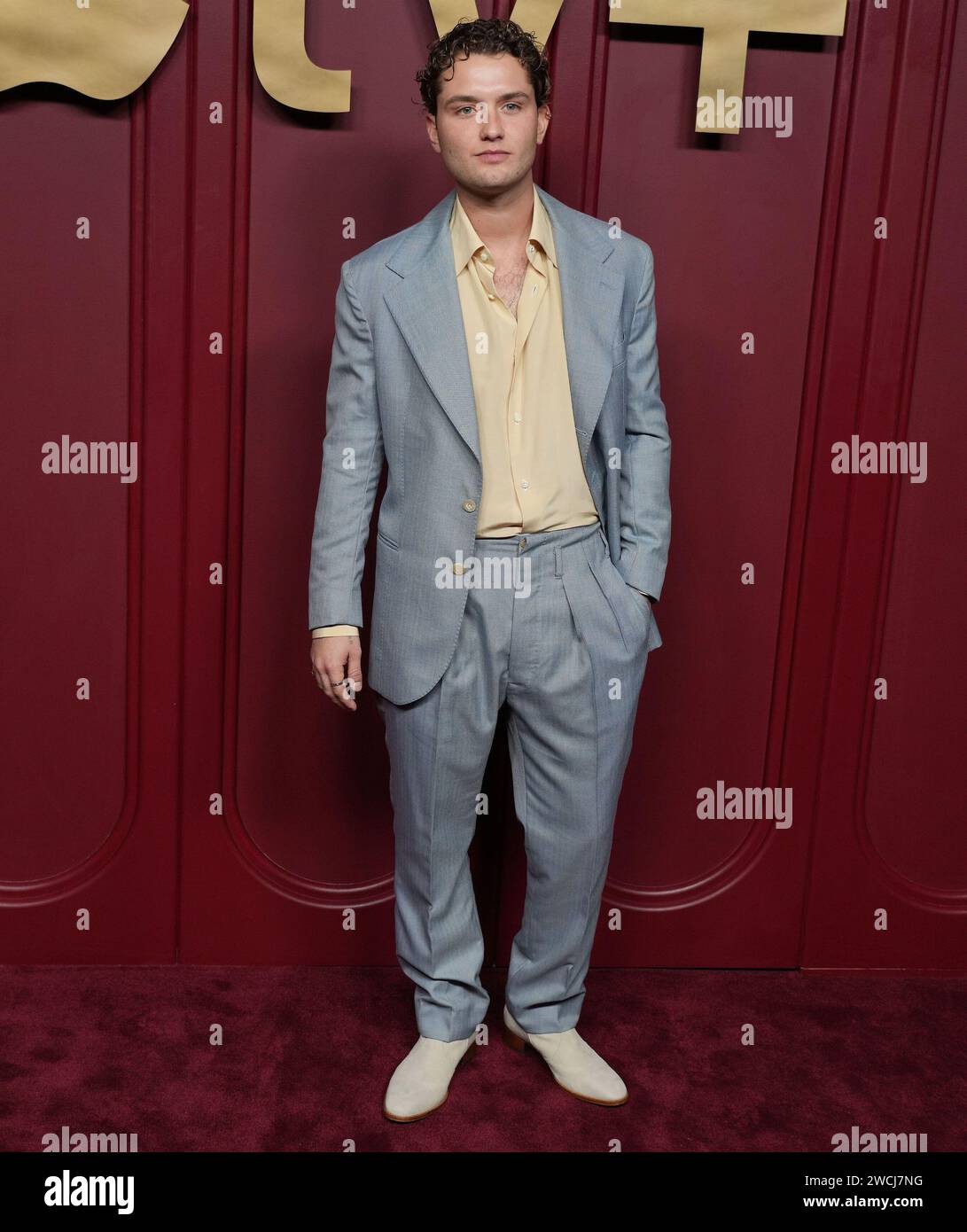 Raff Law arrives at the Apple TV+'s Primetime Emmy Party held at Mother ...