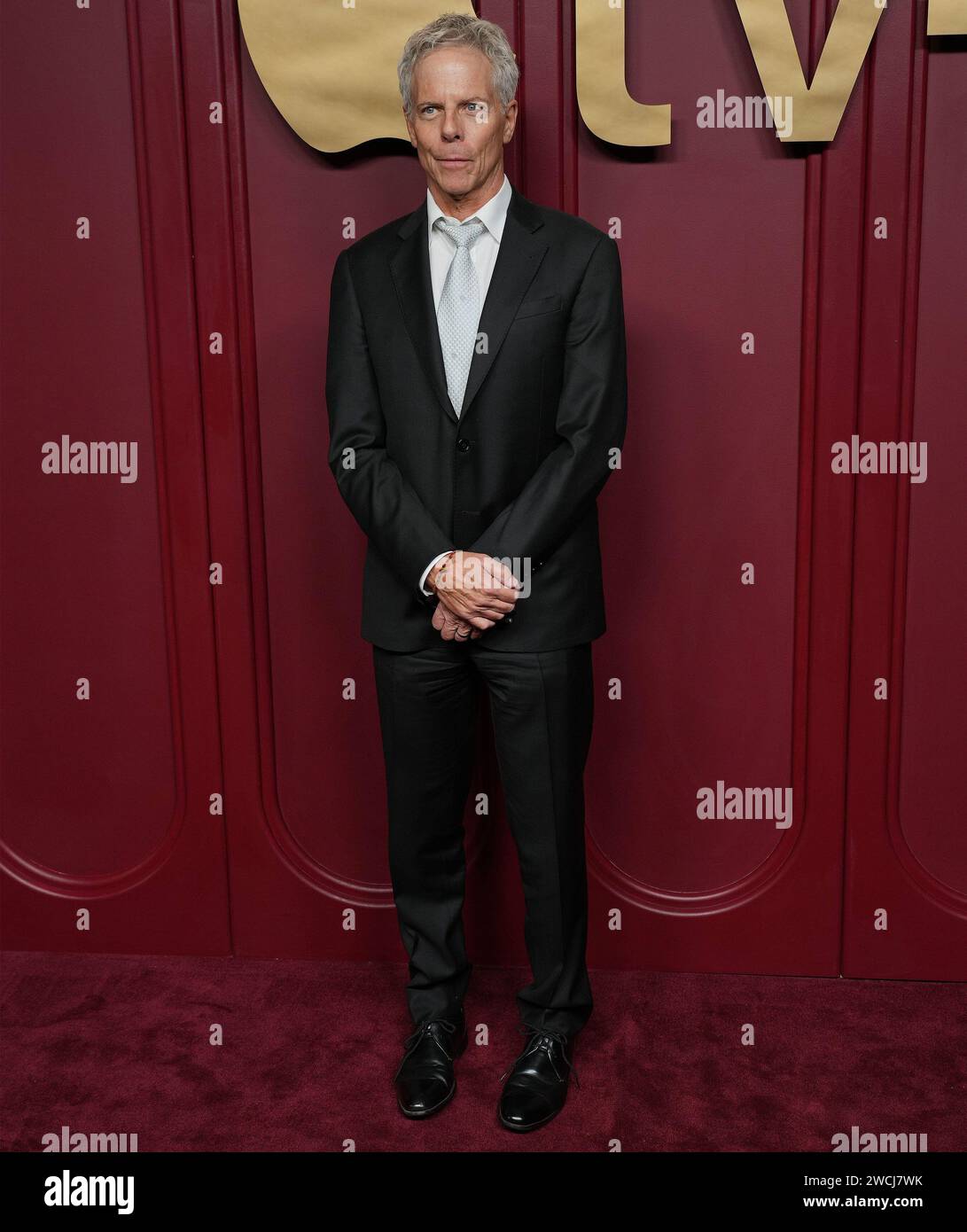Greg Germann arrives at the Apple TV+'s Primetime Emmy Party held at ...