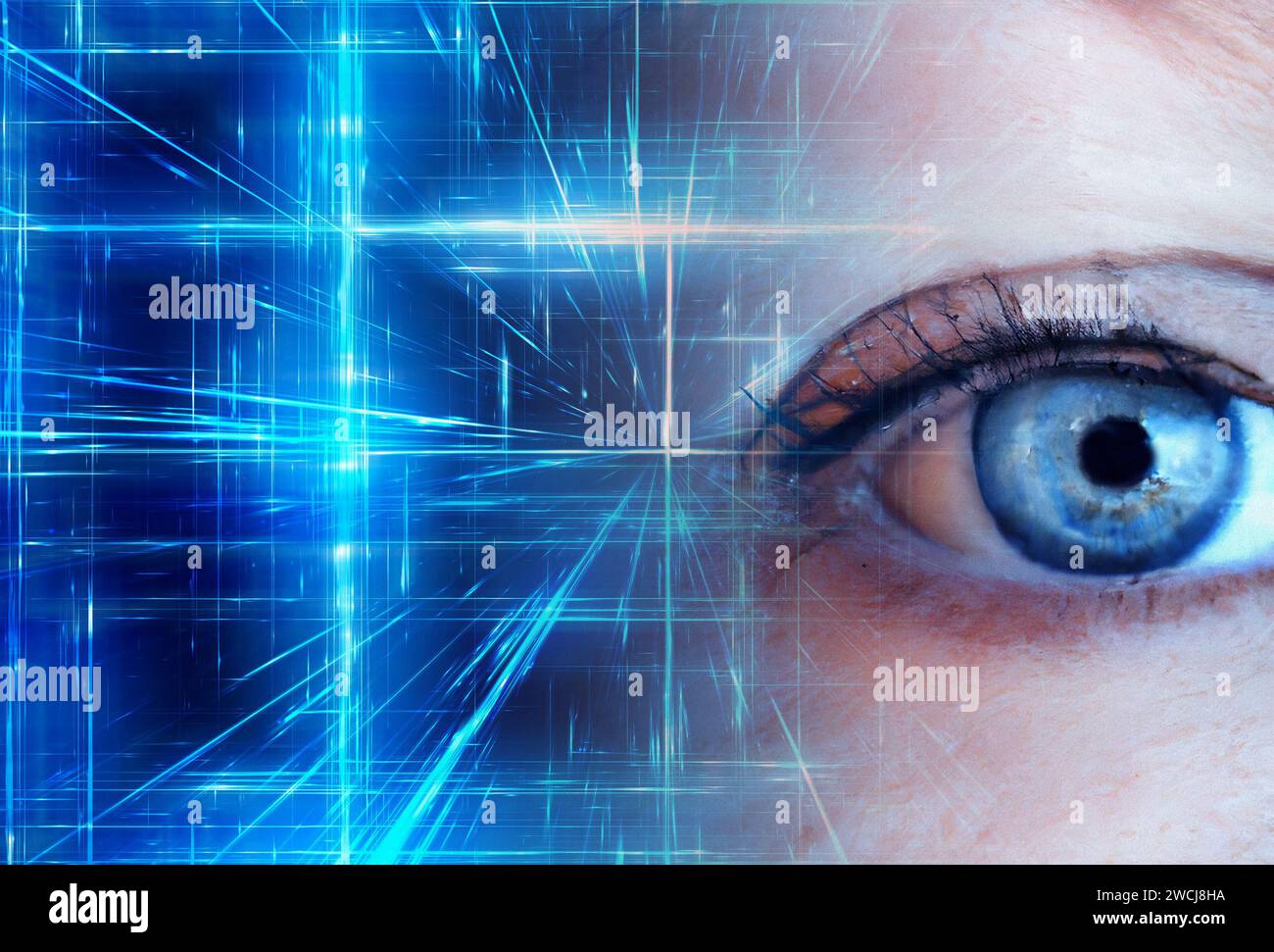 Big eye technology hi-res stock photography and images - Alamy