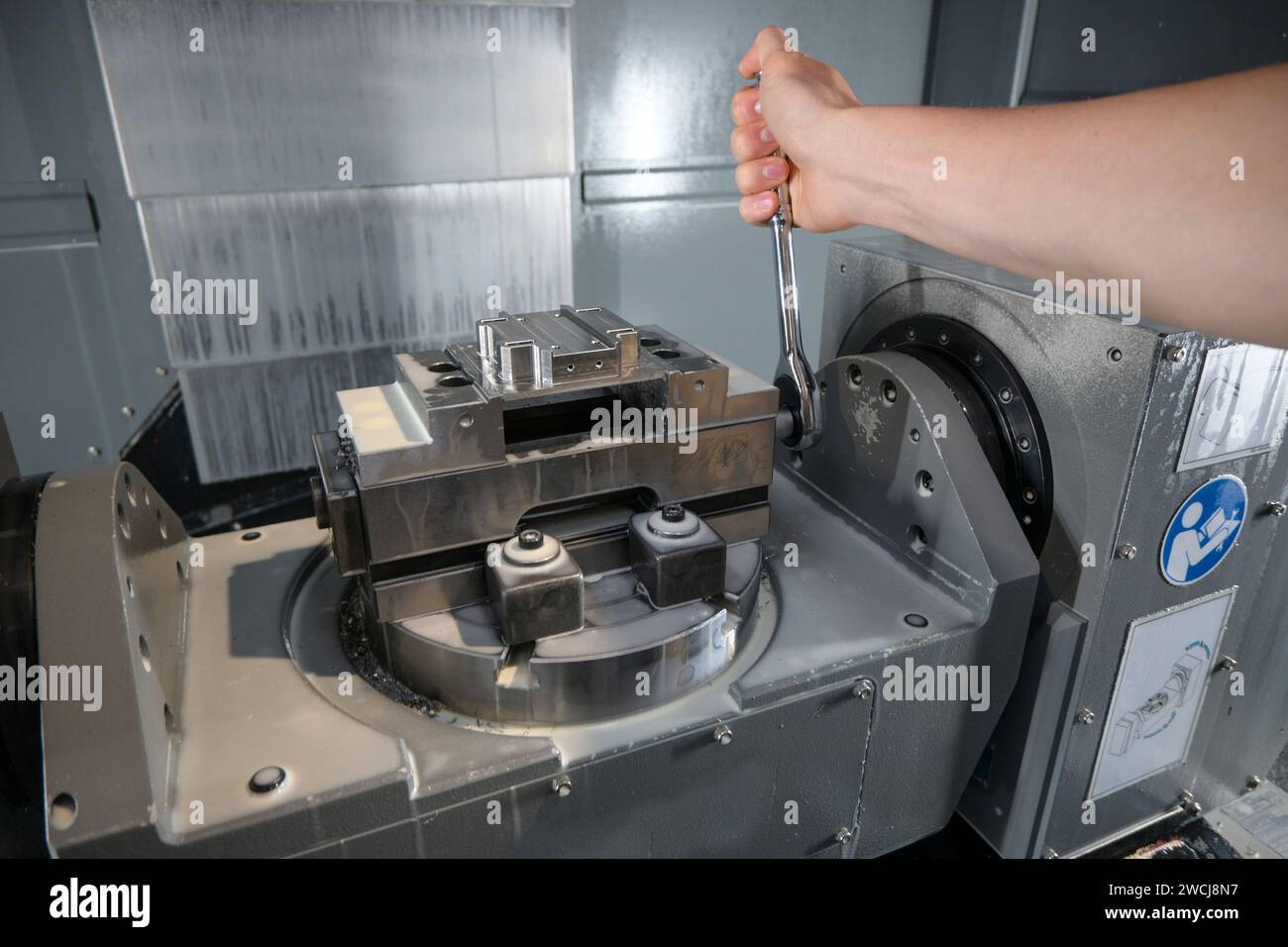 Cnc machine and safety hi-res stock photography and images - Alamy