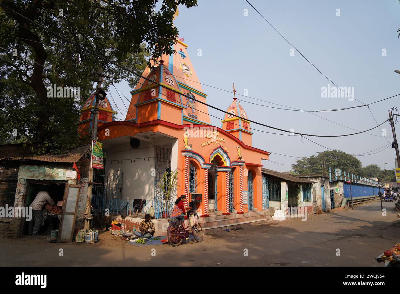 Sanghasree Kali Mandir at Kalsapa bazaar. Seijberia, Howrah, West ...