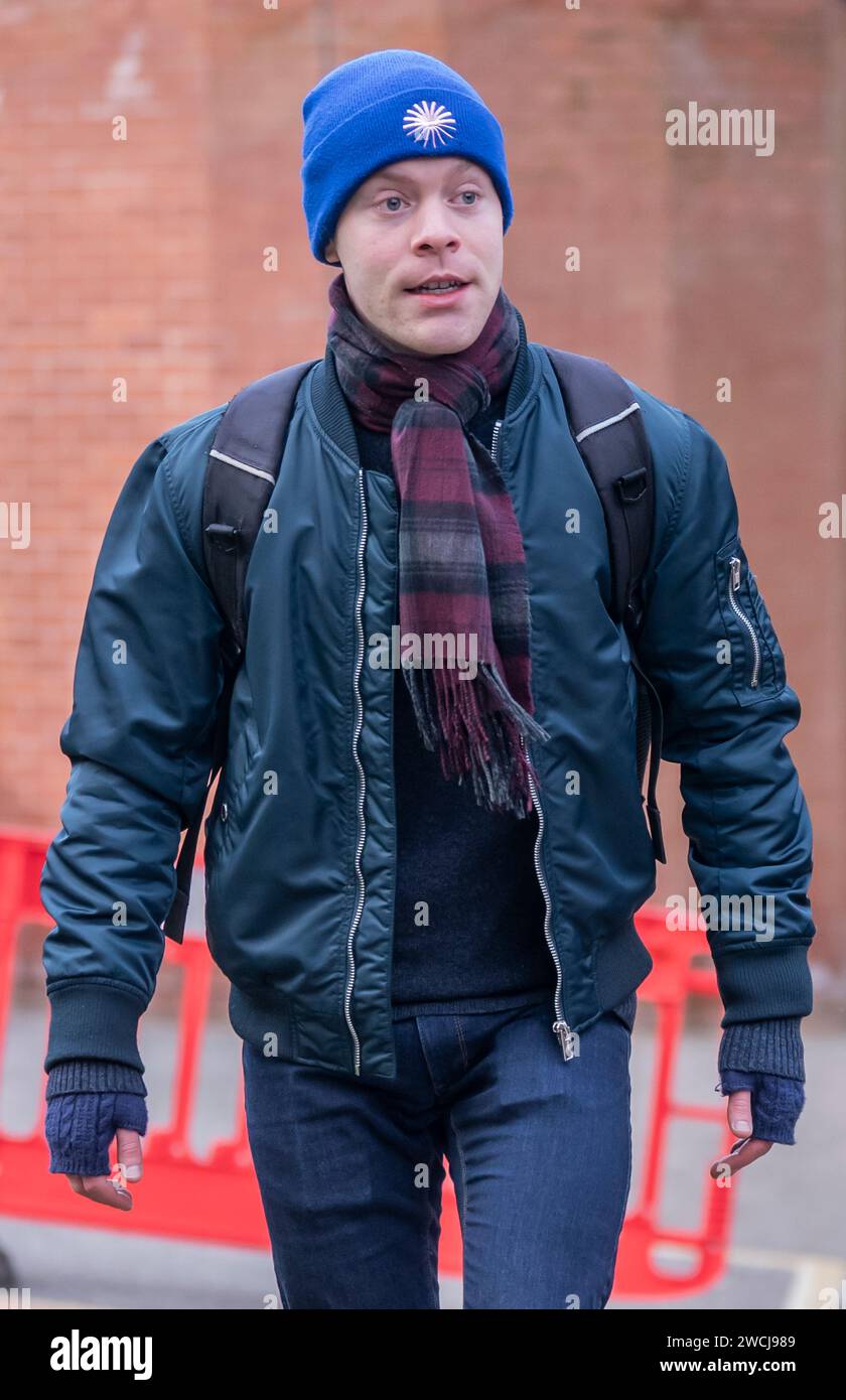 Just Stop Oil activist Eddie Whittingham arriving at Sheffield ...