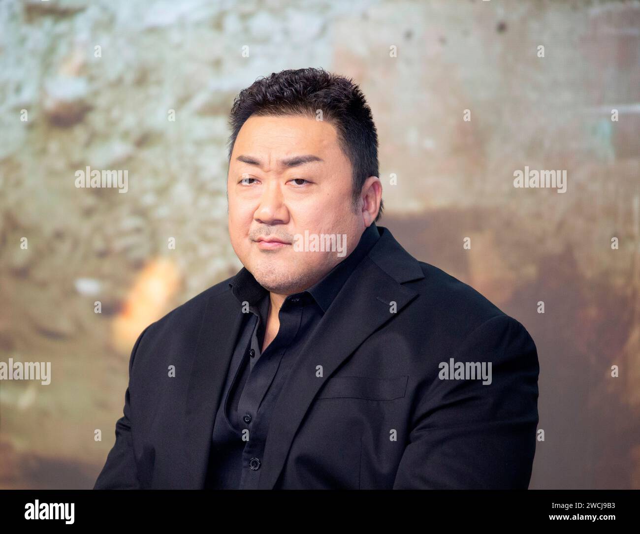Ma Dong-Seok, Jan 16, 2024 : Actor Ma Dong-Seok (Don Lee) attends a ...