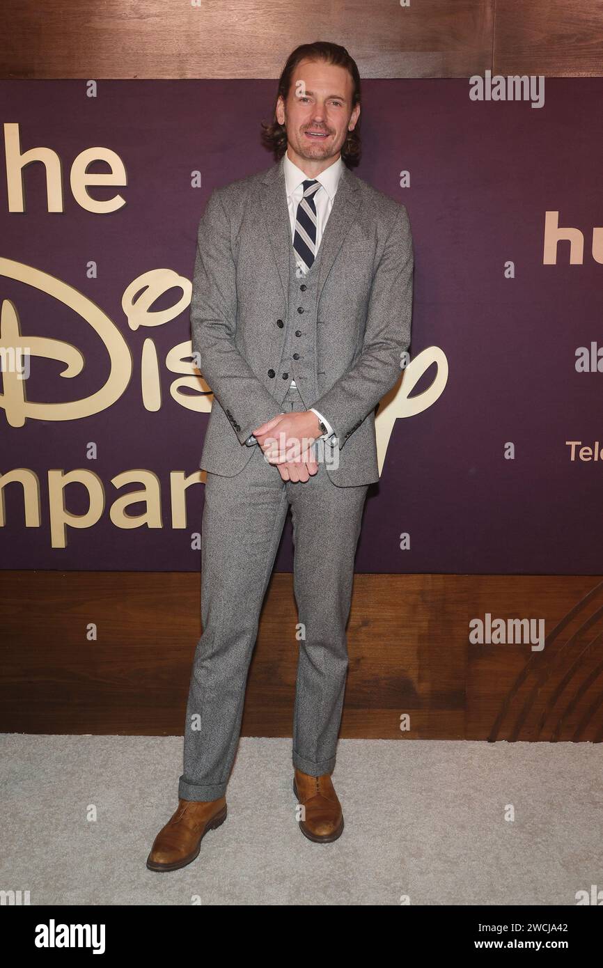 Los Angeles, Ca. 15th Jan, 2024. Josh Pierce at The Walt Disney Company ...