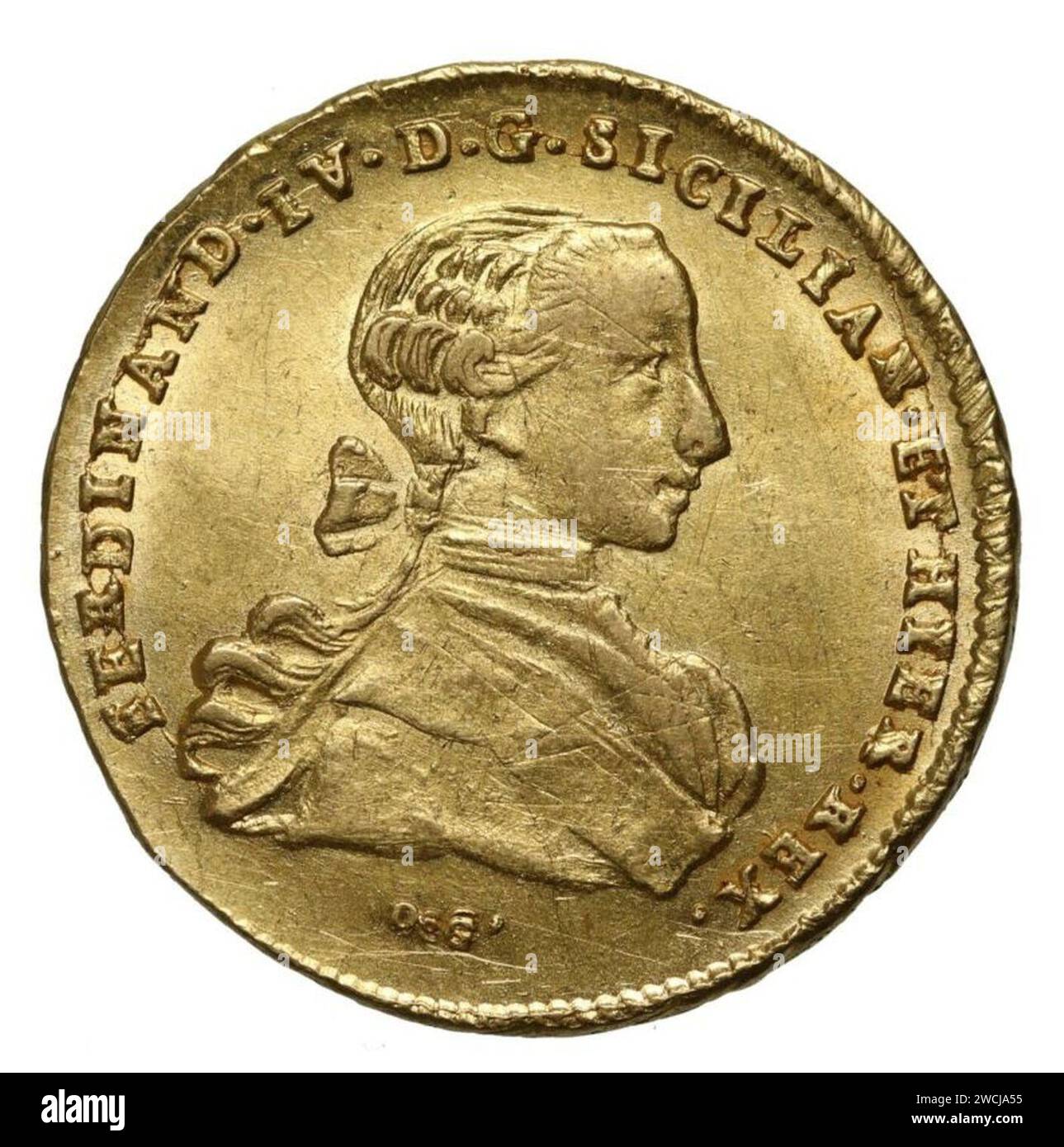 6 Ducati - Ferdinando IV of Naples & Sicily (1767) Bielik-coins 01 ...