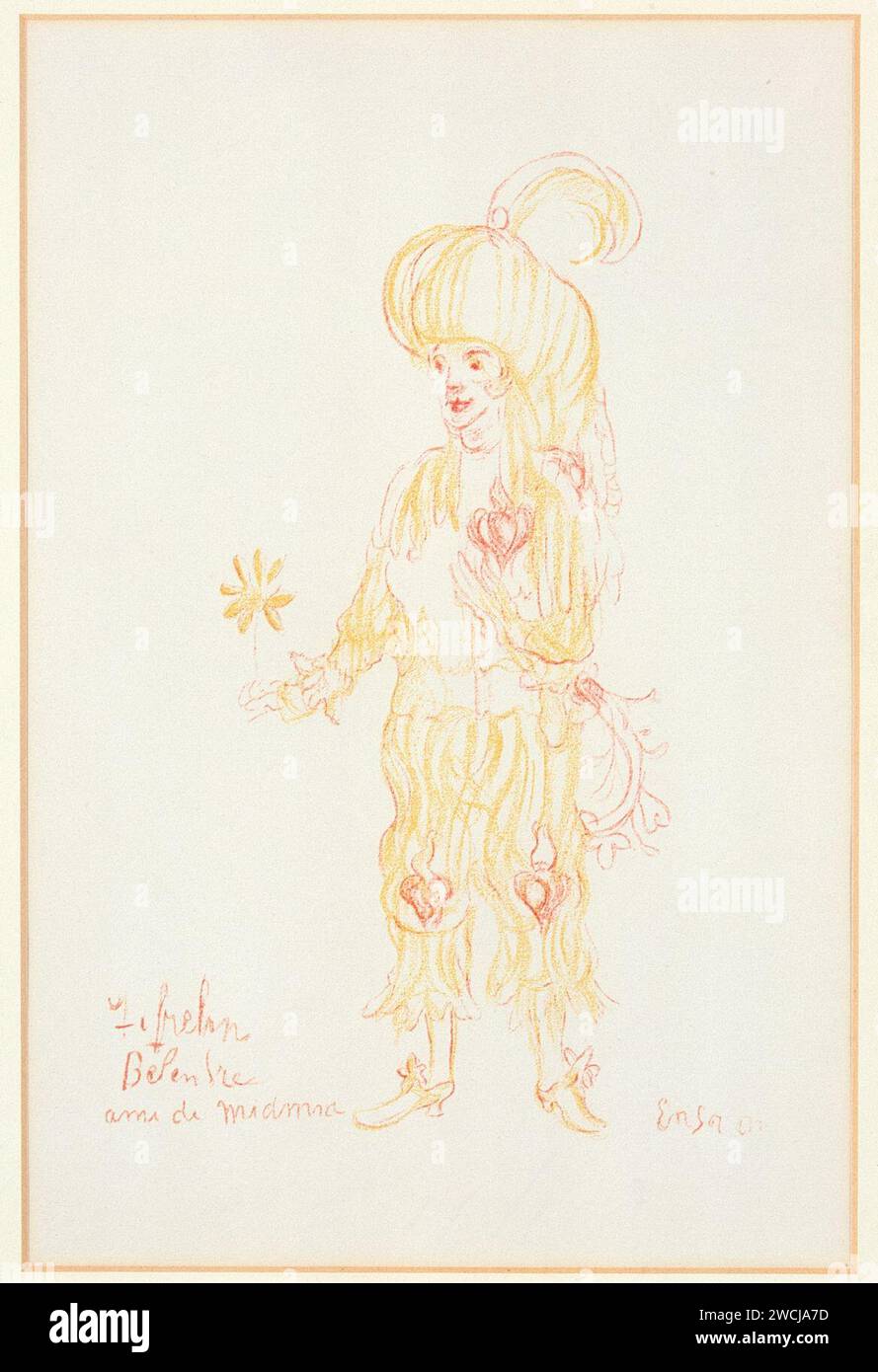 6. Fifrelin (uit- La Gamme d'Amour), James Ensor, Mu.ZEE Oostende ...