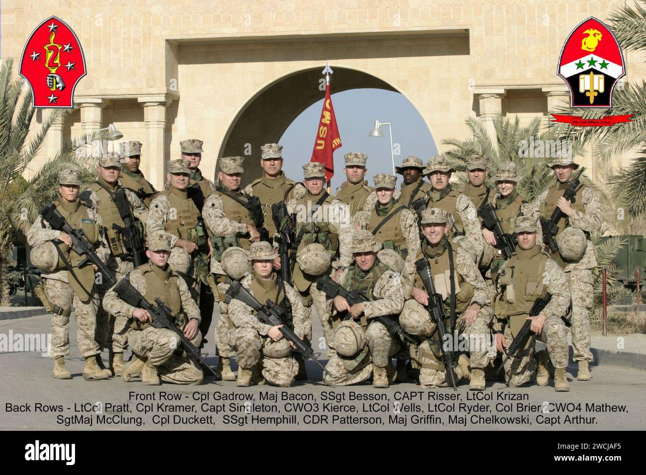 6th Civil Affairs Group Headquarters Element Stock Photo - Alamy