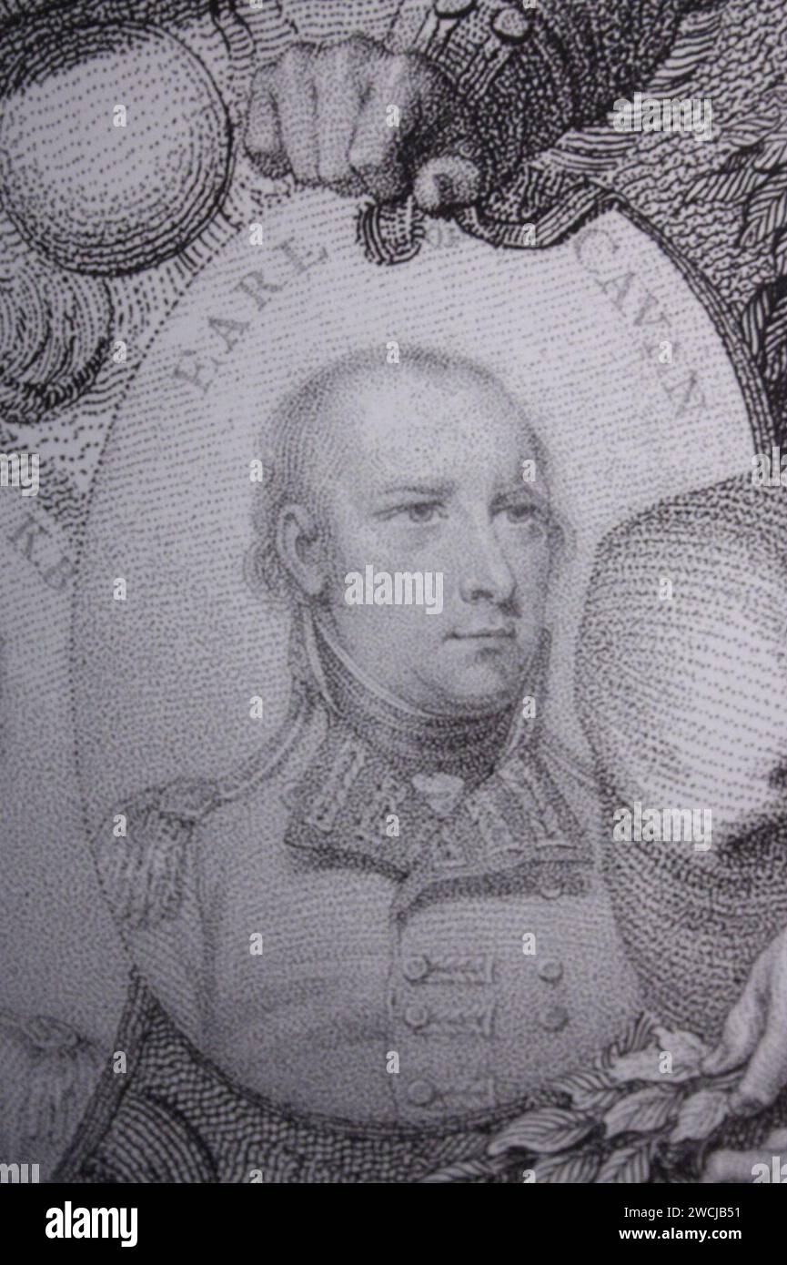 7th Earl of Cavan in 1801 Stock Photo - Alamy