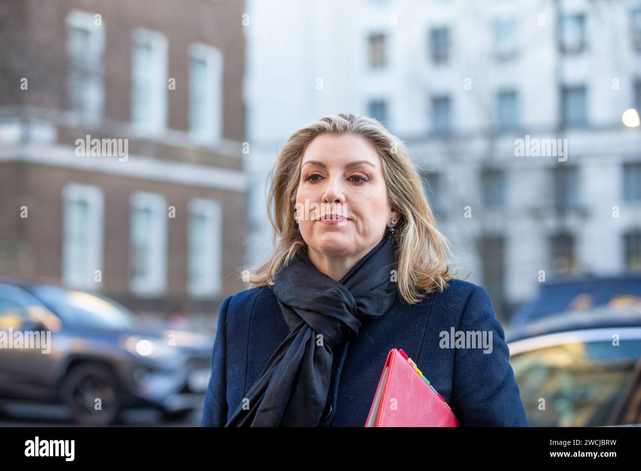 London, UK. 16th Jan, 2024. Penny Mordaunt MP, Leader of the House of Commons, Conservative ...