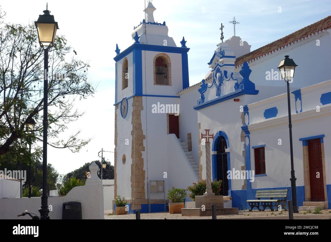 The Whitewashed Catholic Parish Church Igreja do Divino Salvador ...