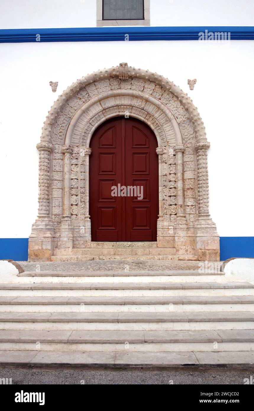 The Whitewashed Catholic Parish Church Igreja do Divino Salvador ...
