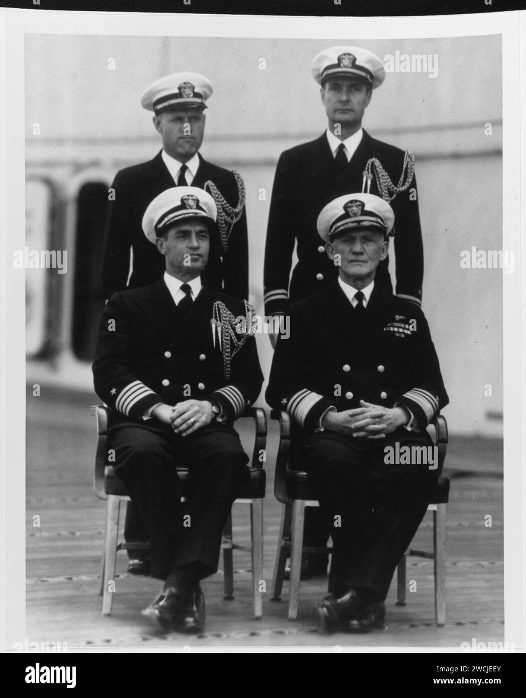 80-CF-8008-2 Vice Admiral Charles A. Blakely, USN 01 Stock Photo - Alamy