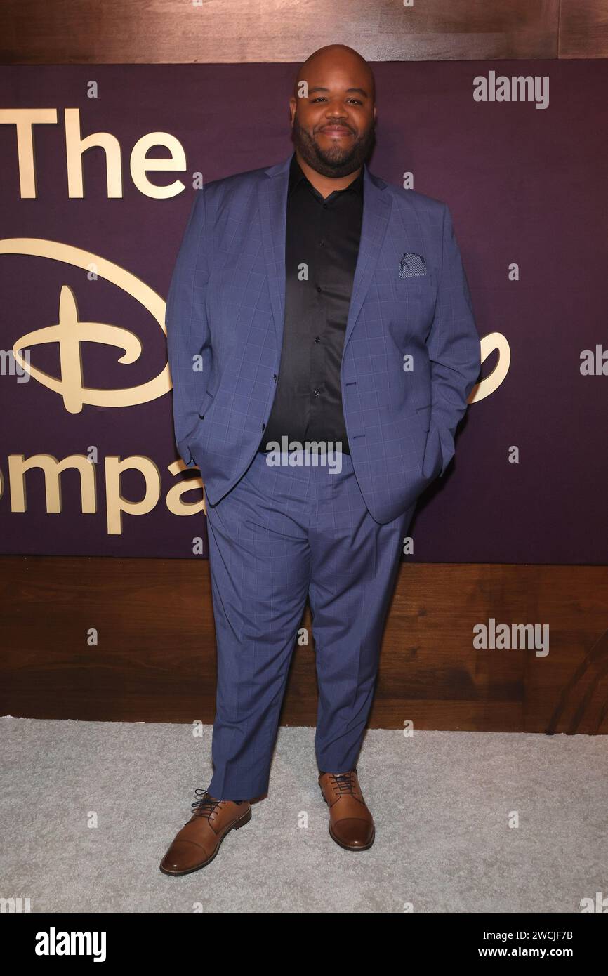 Los Angeles, Ca. 15th Jan, 2024. Torian Miller at The Walt Disney ...