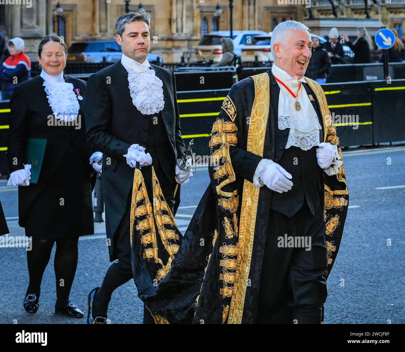 London, UK. 16th Jan, 2024. Sir Lindsay Hoyle, the current Speaker of ...