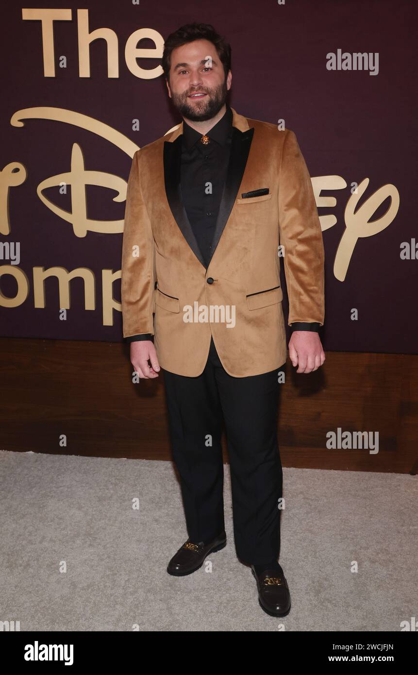 Los Angeles, Ca. 15th Jan, 2024. Andrew Ahn at The Walt Disney Company 2024 Emmy Party at Otium ...