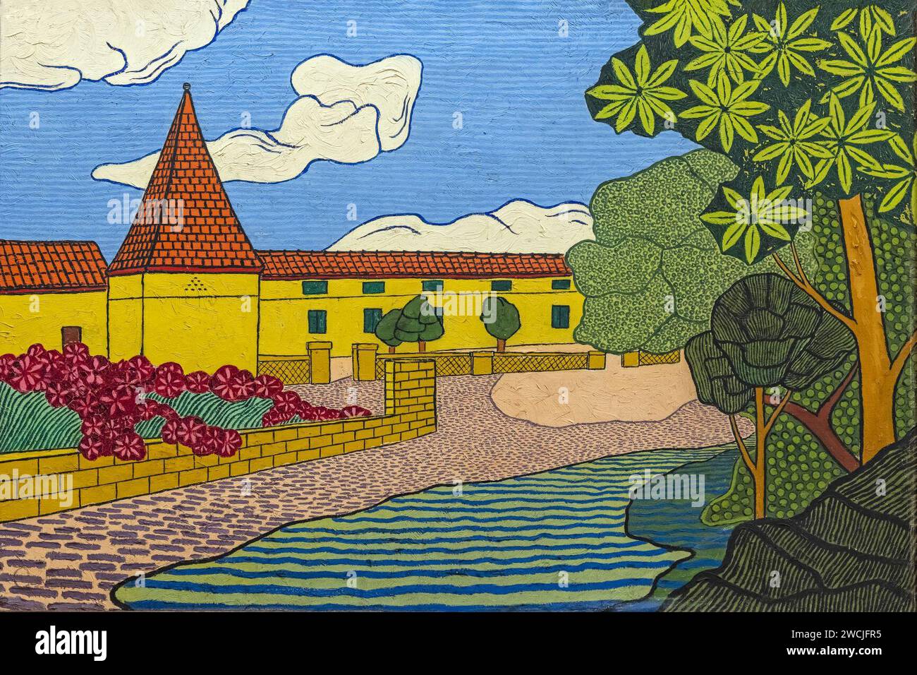 81 - Le domaine de Touny-les Roses à Lagrave - Georges Gaudions - Huile ...