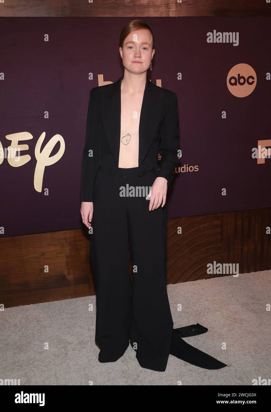 Los Angeles, Ca. 15th Jan, 2024. Liv Hewson at The Walt Disney Company ...