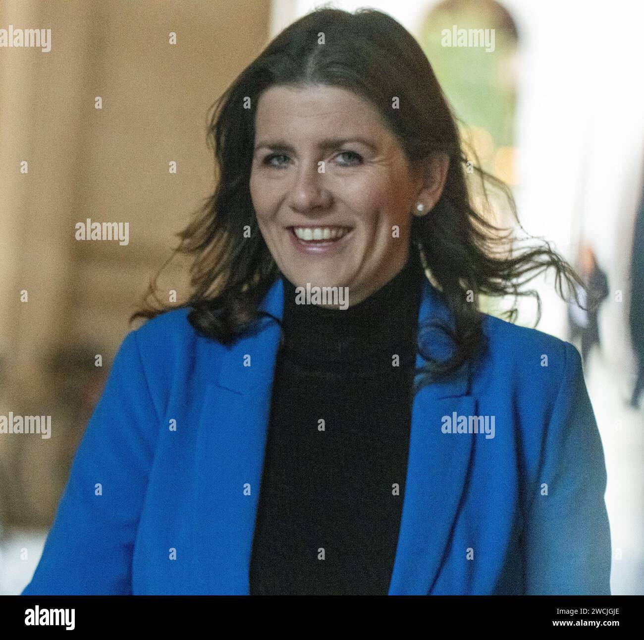 London, UK. 16th Jan, 2024. Michelle Donelan, Science Innovation and ...