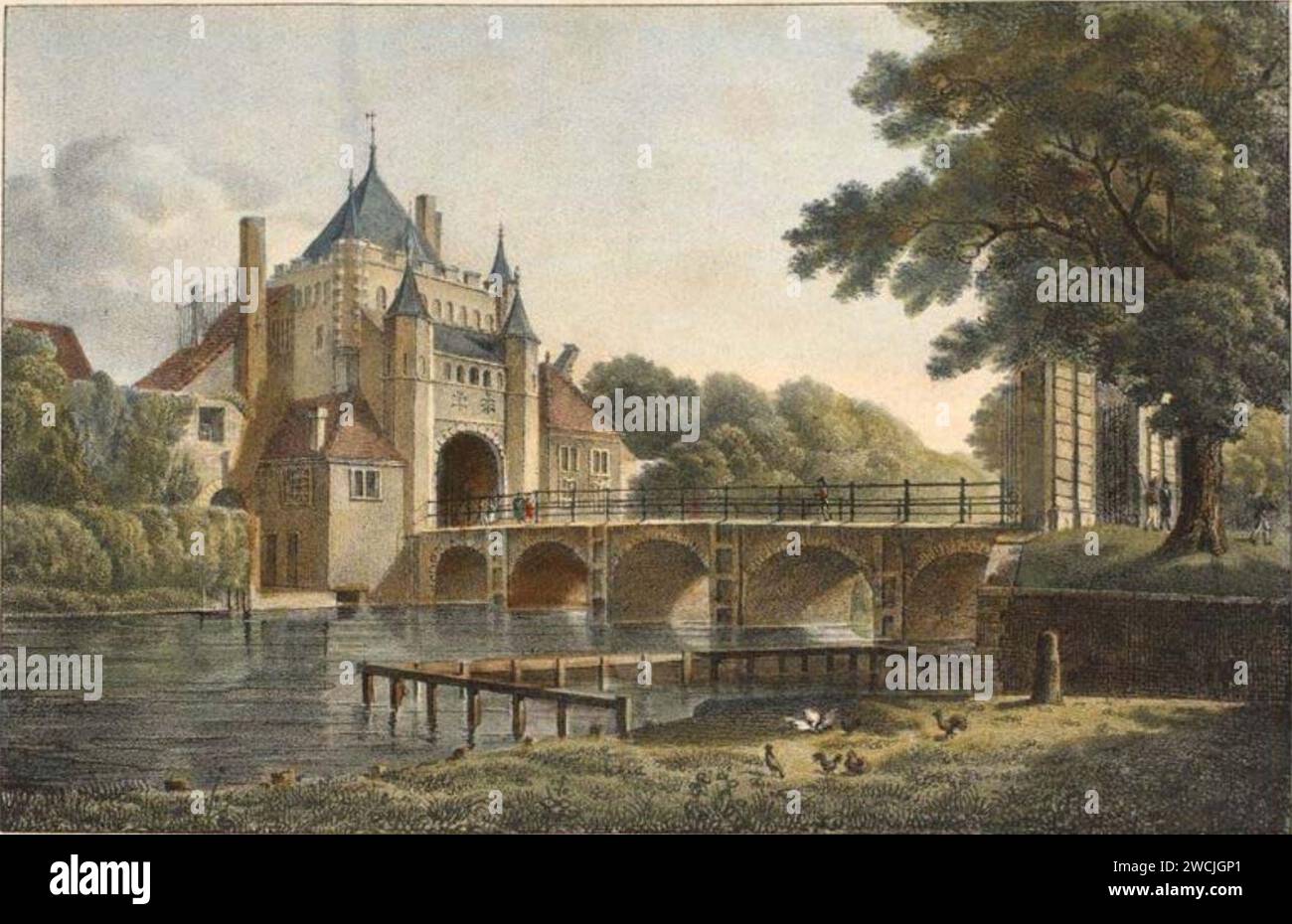 Haarlem groote hout poort hi-res stock photography and images - Alamy