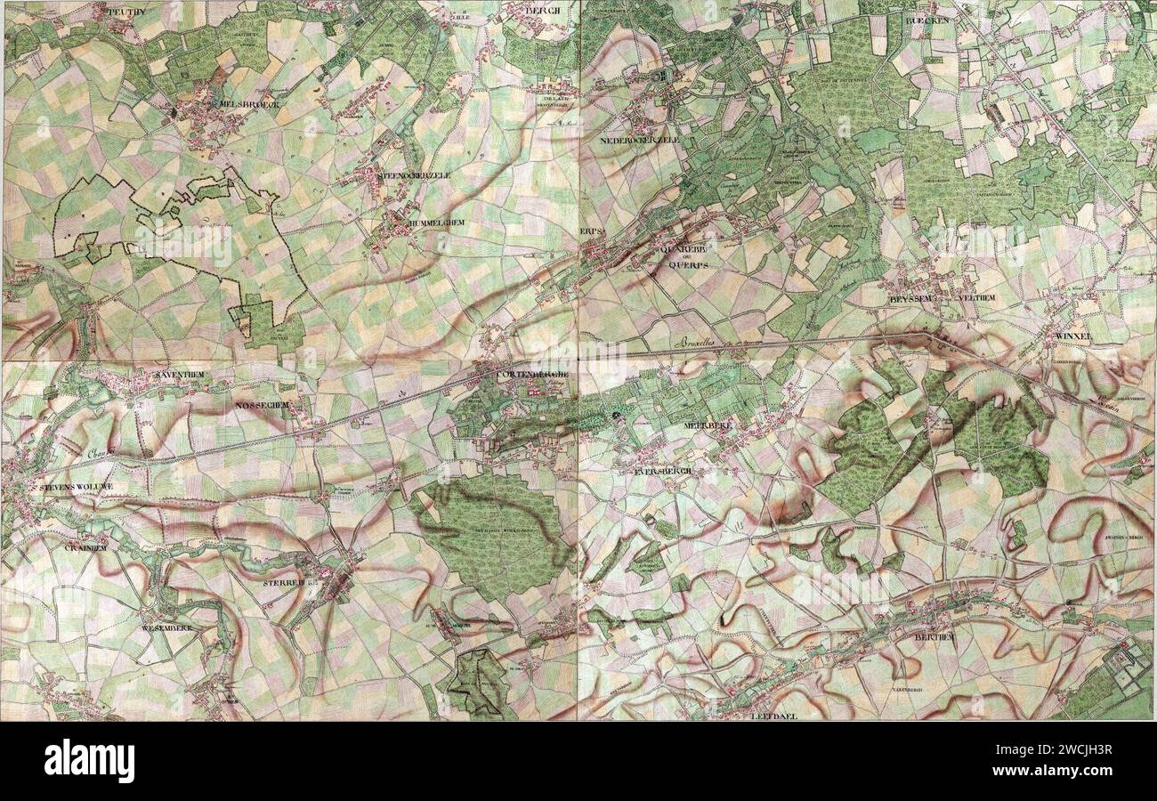 93 - Cortenberghe - Kortenberg - levels Stock Photo - Alamy