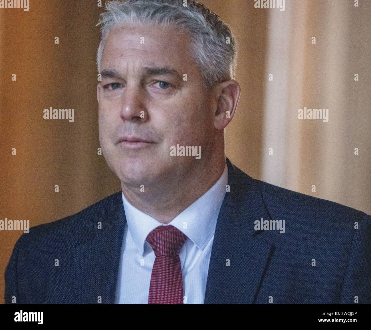 London, UK. 16th Jan, 2024. Steve Barclay, Environment Secretary ...