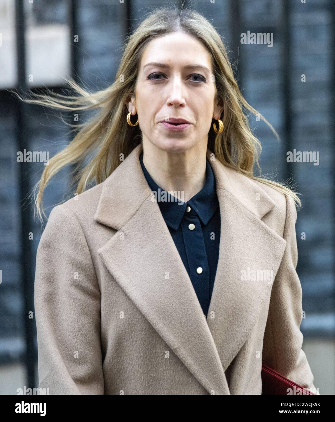London, UK. 16th Jan, 2024. Laura Trott, Treasury Chief Secretary ...