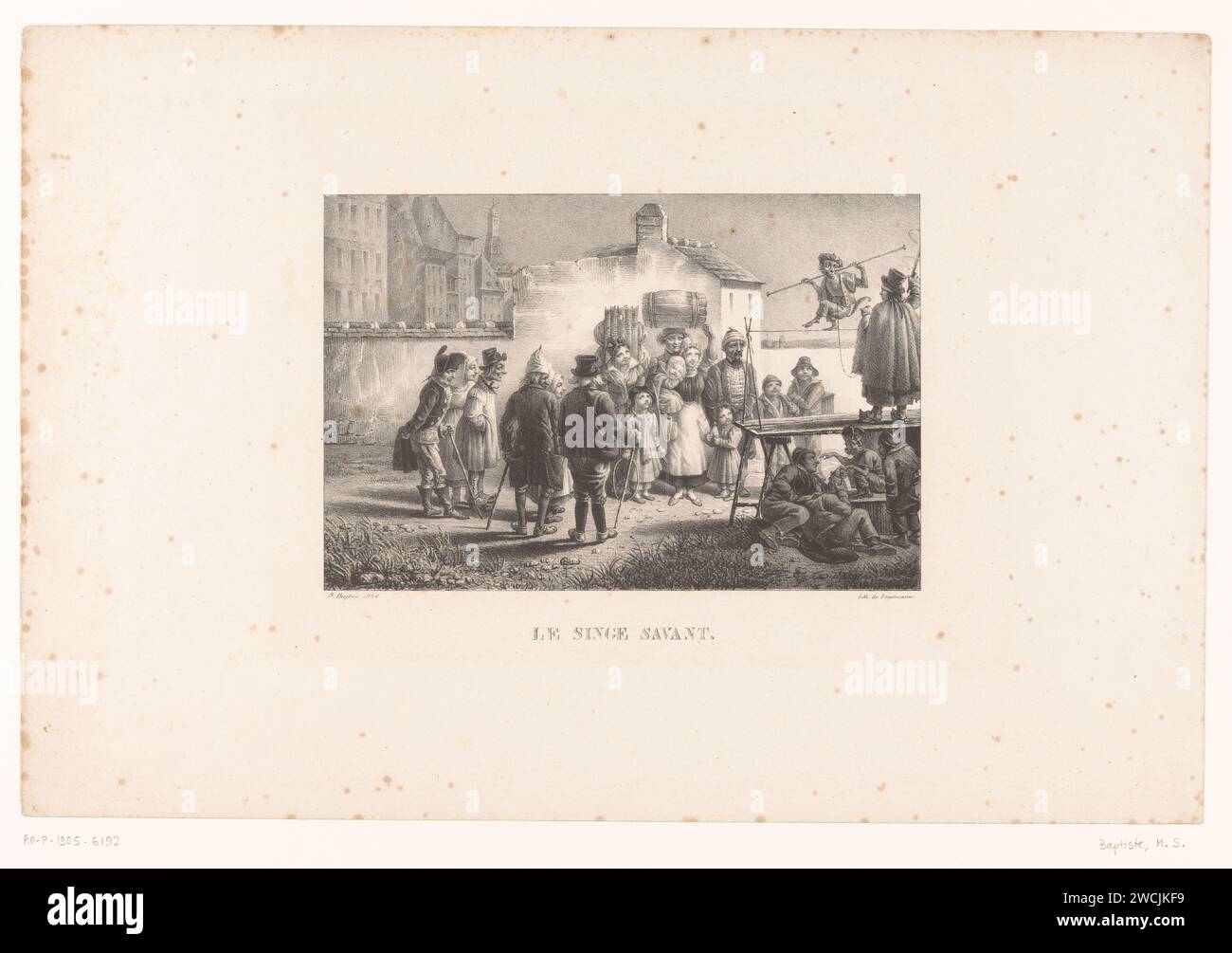 Public has enjoyed himself in a performance with a cord dancing monkey ...