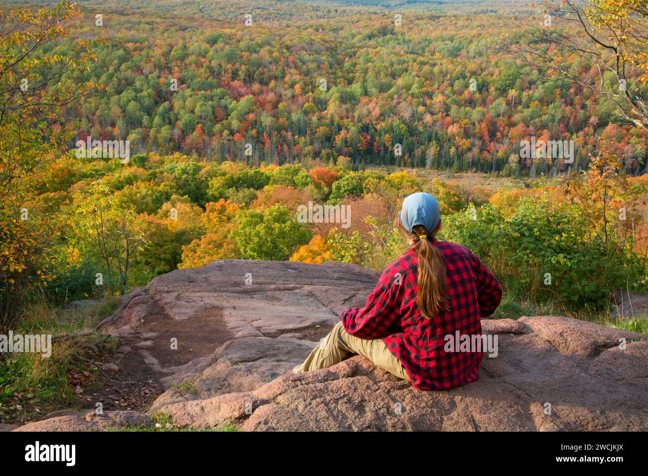 St Peters Dome view, St Peters Dome Management Area, Chequamegon ...