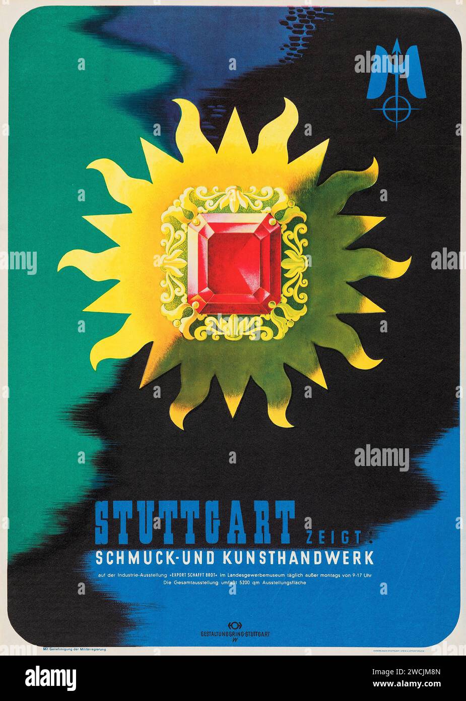 Stuttgart Presents Jewelry and Handicrafts (Stuttgart, 1940s) German ...