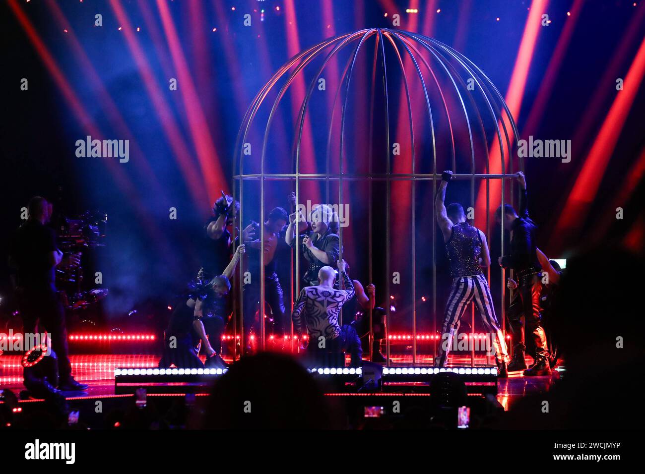 Saengerin Maite Kelly - ARD Live Show ãSchlagerchampions - Das große ...