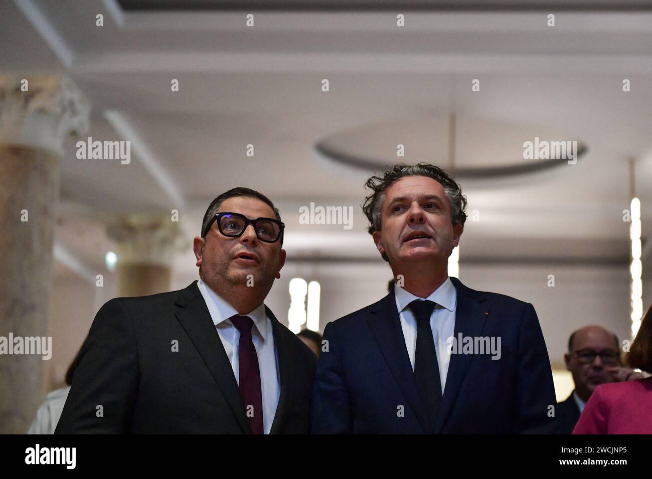 Paris, France. 16th Jan, 2024. French Minister for Ecological ...