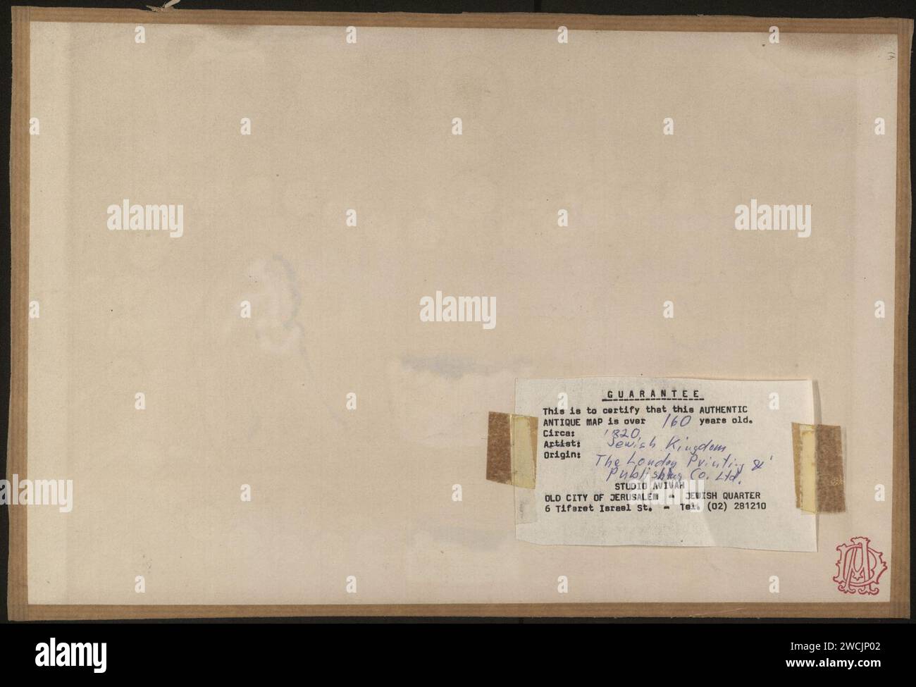 A chronological chart of the Jewish Kingdom 02-verso (FL49973425 ...