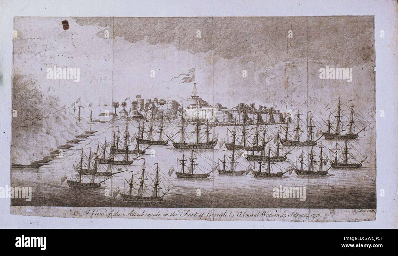 A closer look at the attack in progress ''from the logbook of the H.M.S ...