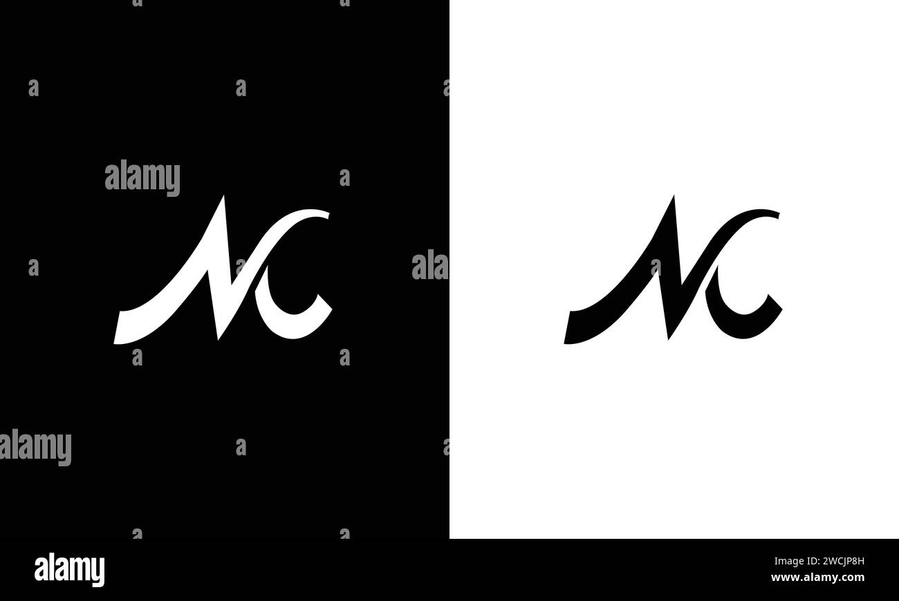 MC Logo Design , Initial Based MC Monogram Stock Vector Image & Art - Alamy