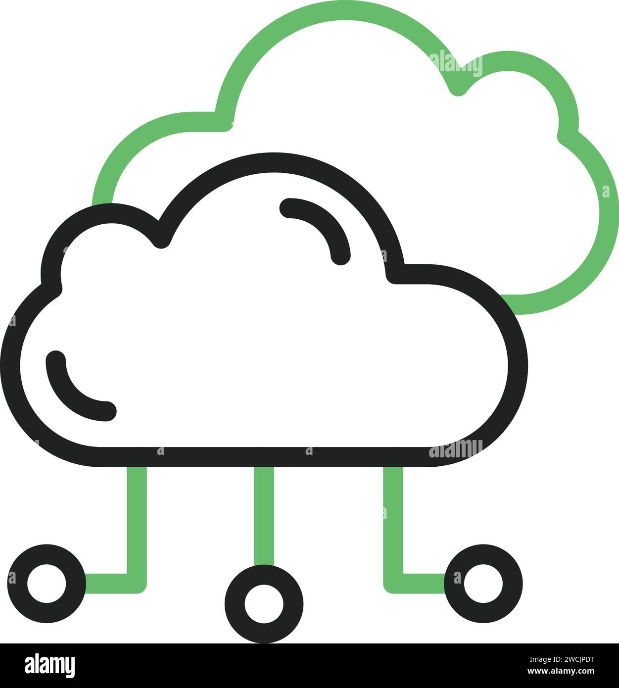 Distributed cloud Stock Vector Images - Alamy